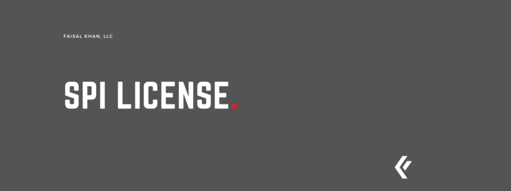 What is SPI License? - Faisal Khan