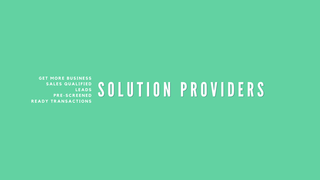 Solution Providers - Faisal Khan